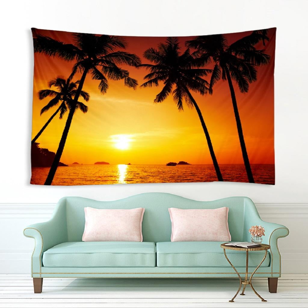 3D Sunset Hanging Sign Home & Living Wall Décor etna.com.pe