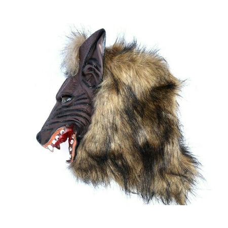 Faux Werewolf Mask Wolfman Masks Latex Costume Prop Halloween Novelty ...