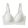 BRGZLK Women Jelly Bras 2026 Casual Trendy Solid Color Plus Size ...