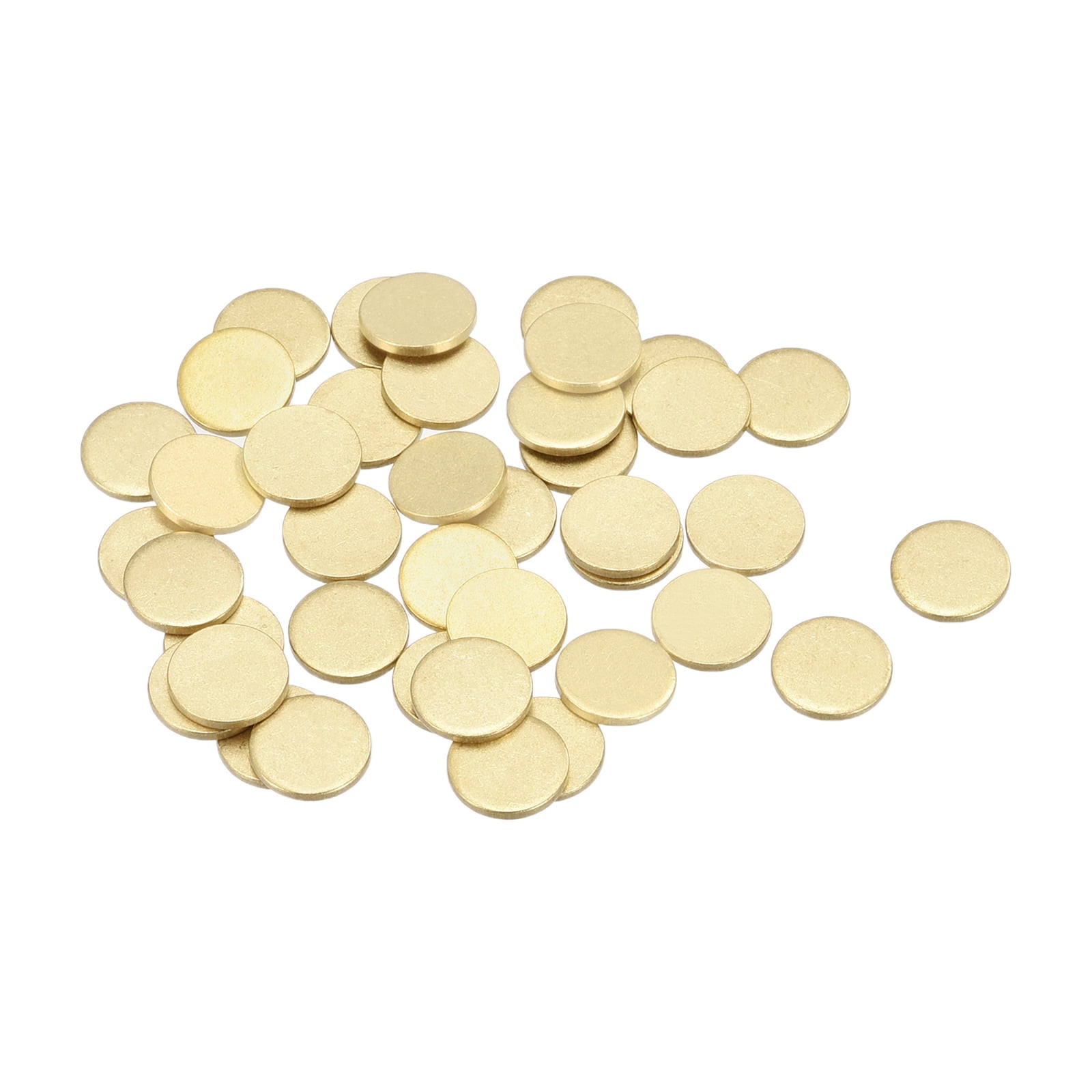 Click here for Unique Bargains Brass Stamping Blank Round Metal D... prices