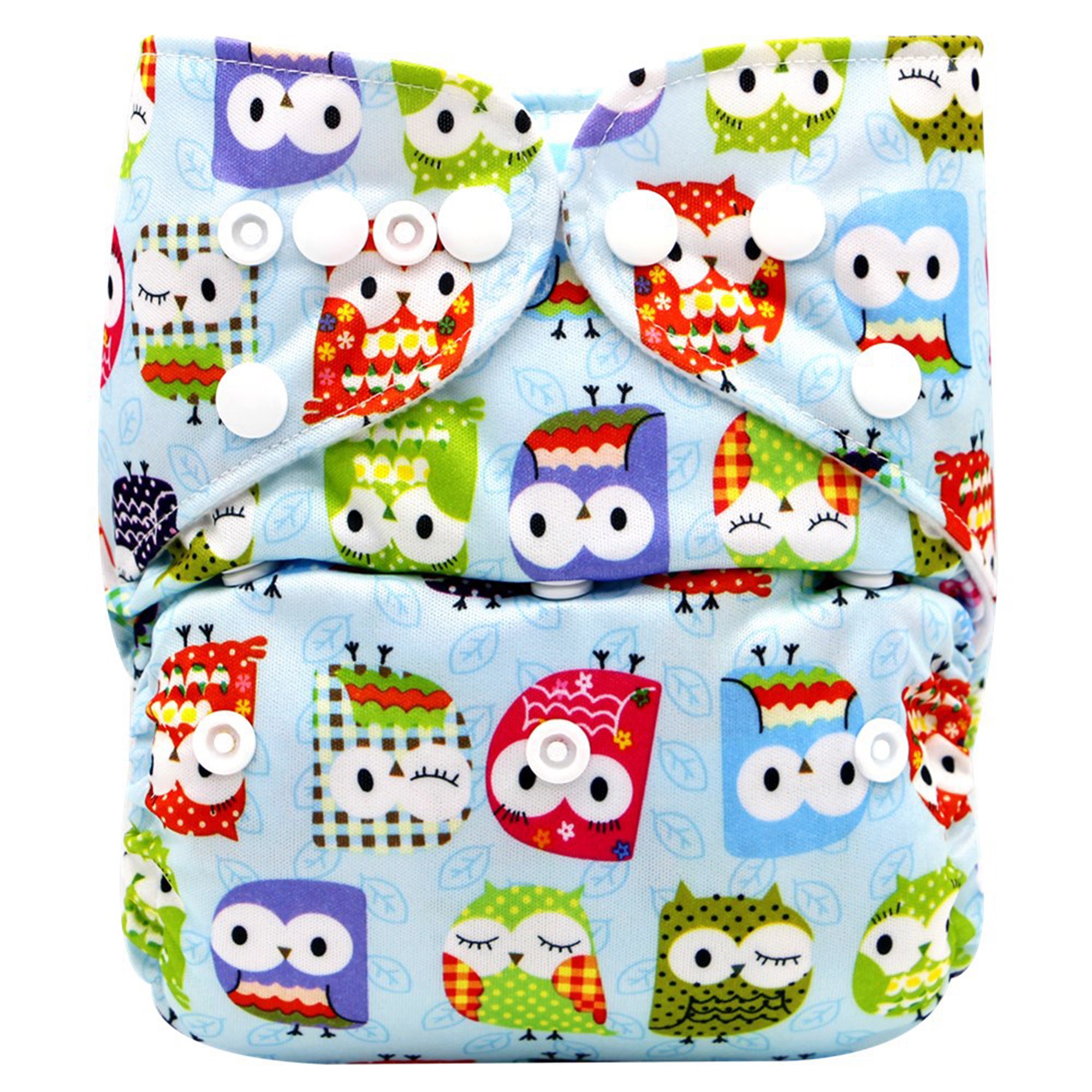 SAYOO Baby Diapers with Three-tier Structure Adjustable Cartoon Print ...
