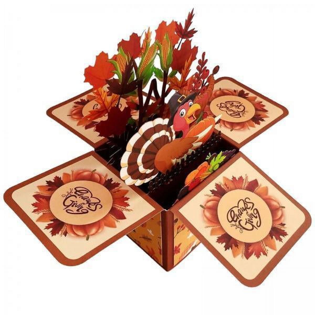 3x Tarjeta Del Día de Acción de Gracias, Tarjeta Feliz de Acción de ...