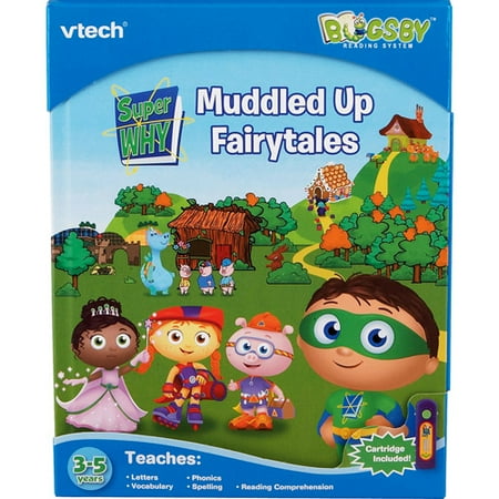 VTech Bugsby Reading System Book, Super Why - Walmart.com