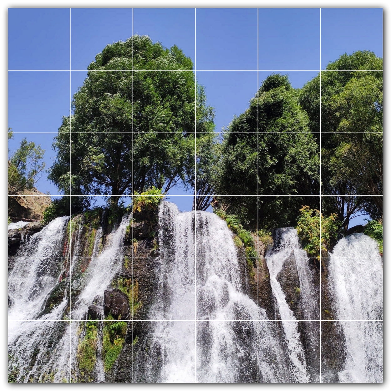 Picture-Tiles.com: Waterfalls Ceramic Tile Wall Mural WAL501131-66XL ...