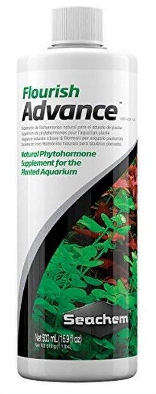 Seachem Flourish Advance [Aquarium, Foods Plant] 500 ml (16.9 oz ...