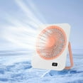 BAOPAI 2025 New Portable Desktop Fan with 180° Foldable Design 5 Speed ...