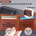 Custom Wallet for Men, Dad, Him, Mens Christmas Gifts, Wallet with ...