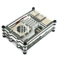 10 Layers Clear Acrylic Case Enclosure Box For Raspberry Pi 5 With