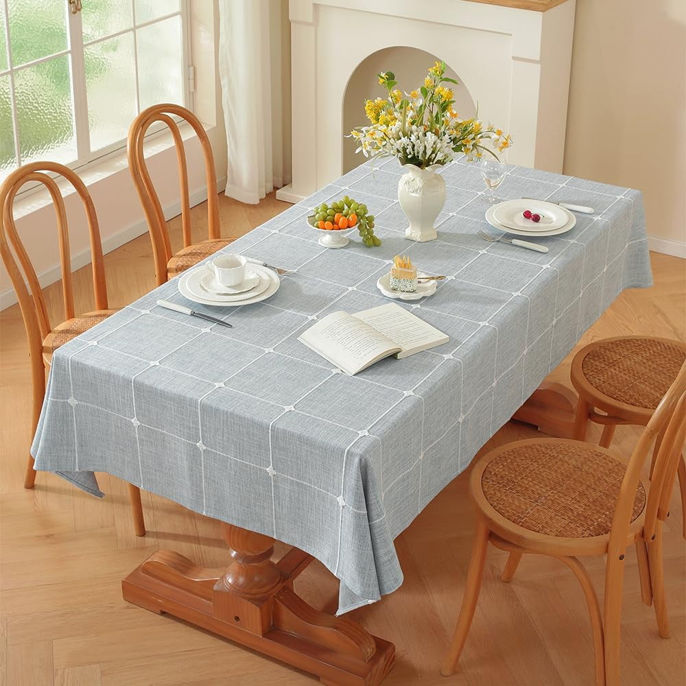 Click here for ‎zobesta Zobesta Linen Table Cloth Rectangular Tab... prices