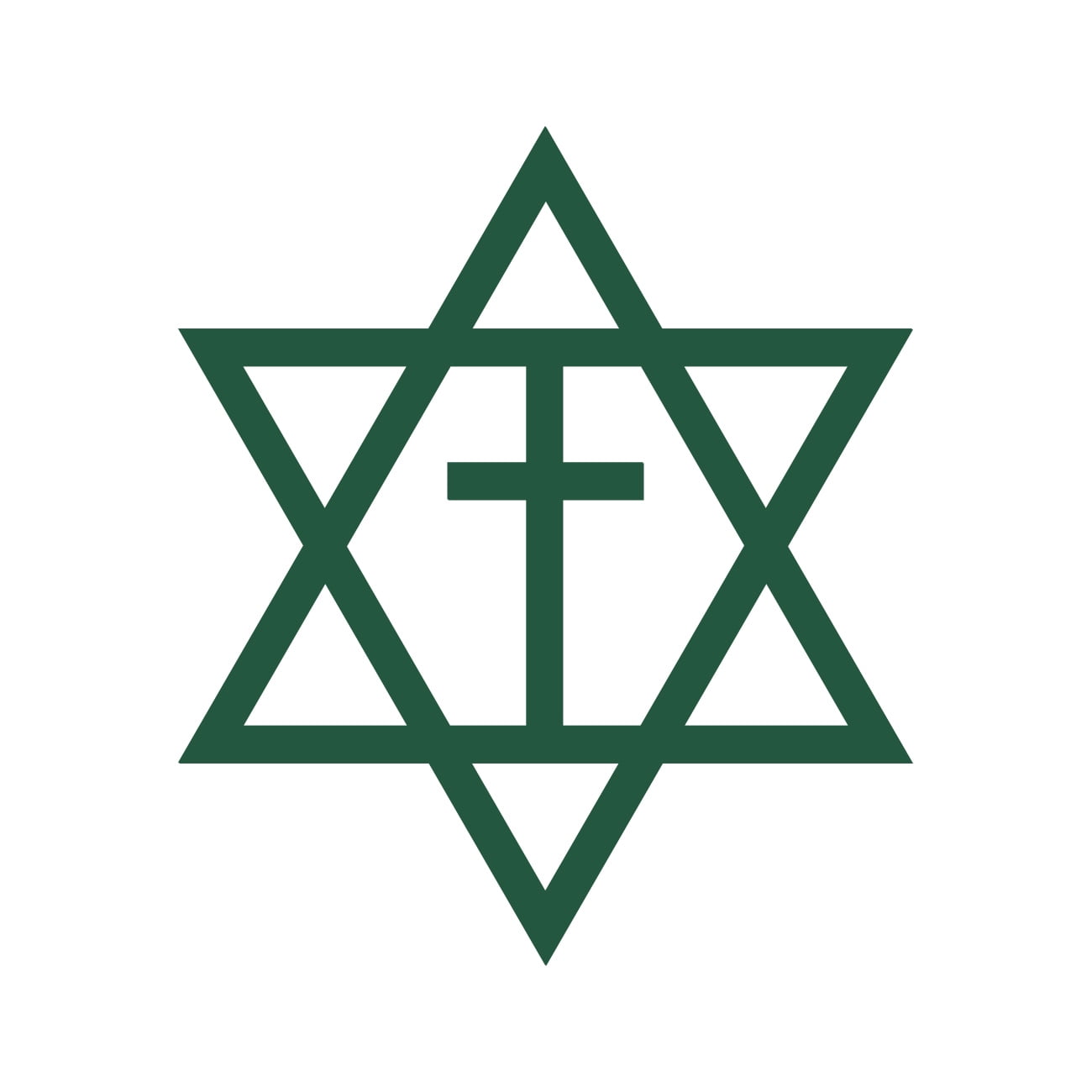 Messianic Jewish Religion Symbol Sticker Decal Die Cut - Self Adhesive ...