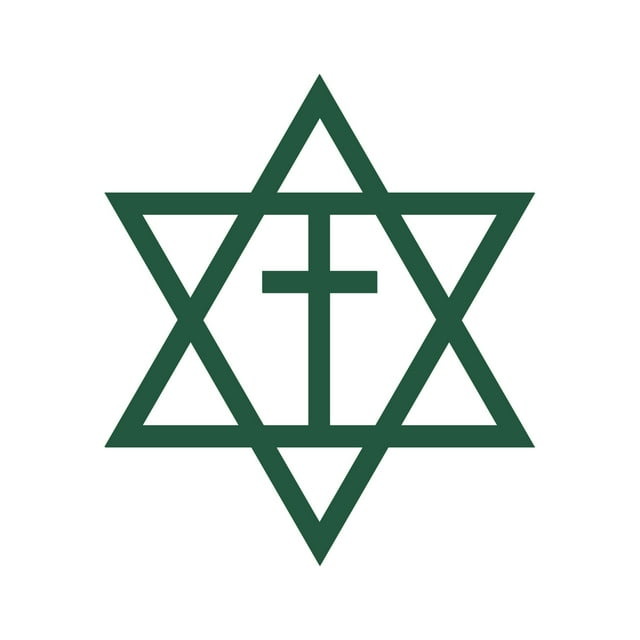 Messianic Jewish Religion Symbol Sticker Decal Die Cut - Self Adhesive ...