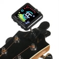 Guitar Tuner Rechargeable, Clip on Tuner with LCD Color Display with ...