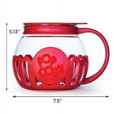 Micro-Pop Microwaveable 1.5 Qt. Glass Popcorn Popper - Walmart.com