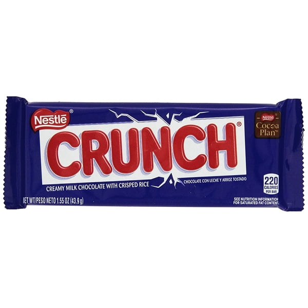 Nestle Crunch Bars 1.55 oz Bags - Pack of 36 - Walmart.com