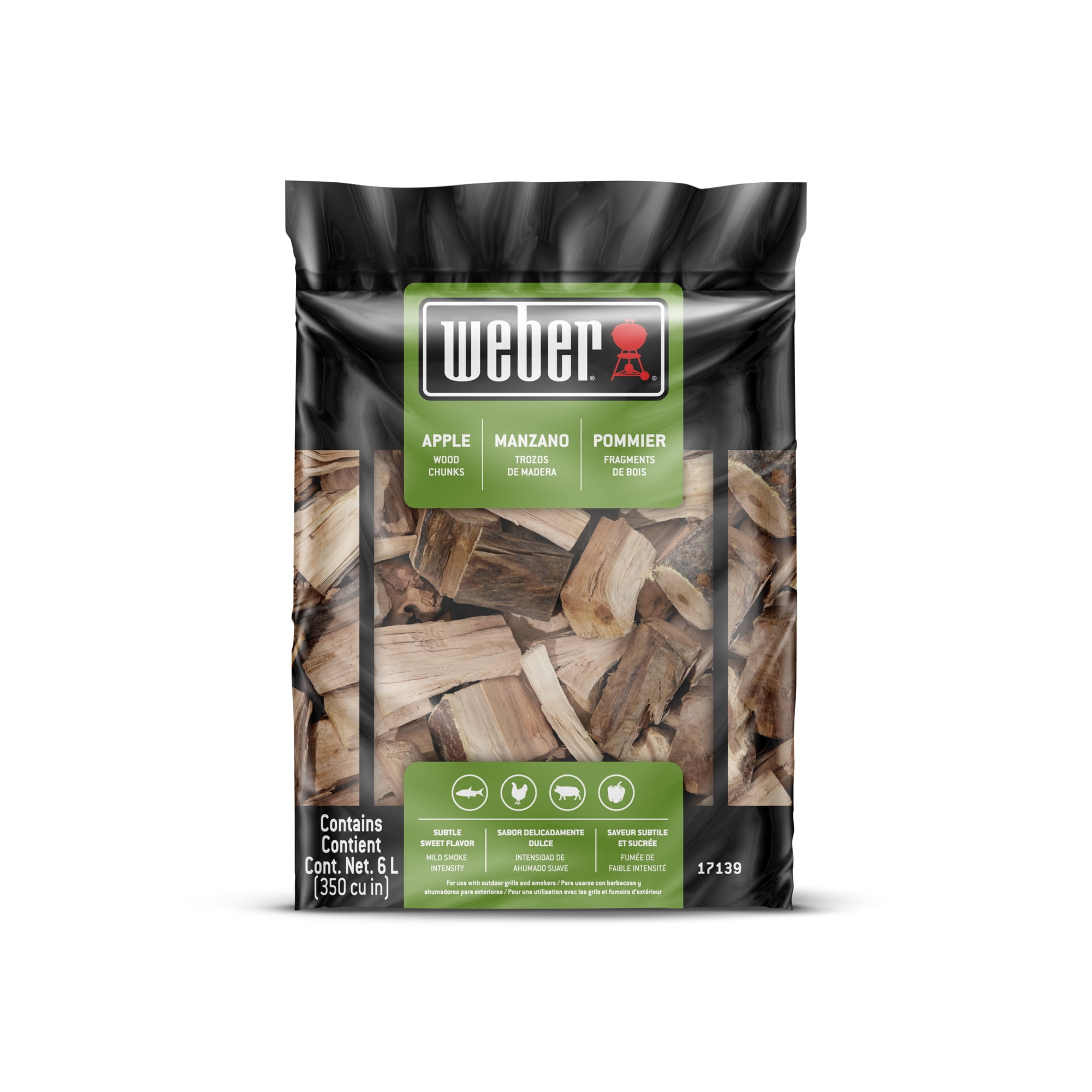 Click here for Weber 4 Lb. Apple Wood Chunks prices
