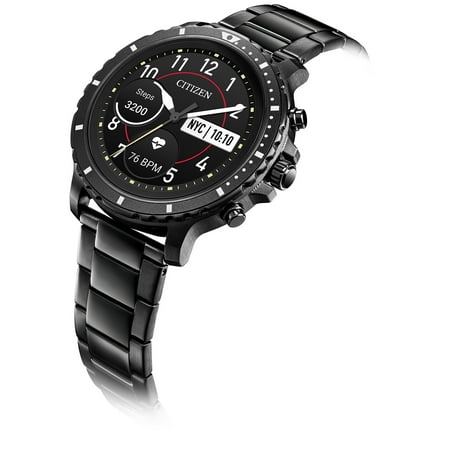 CITIZEN - Citizen CZ Smart HR Heart Rate Smartwatch 46mm Gray IP ...