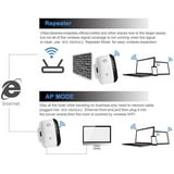 Mini WiFi Repeater, Internet Extender Wireless 300Mbps Access Point 2 ...