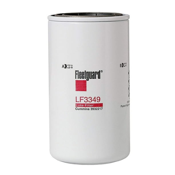 LF3349 Fleetguard Lube Filter, Full-Flow Spin-On (Pack of 12) - Walmart.com