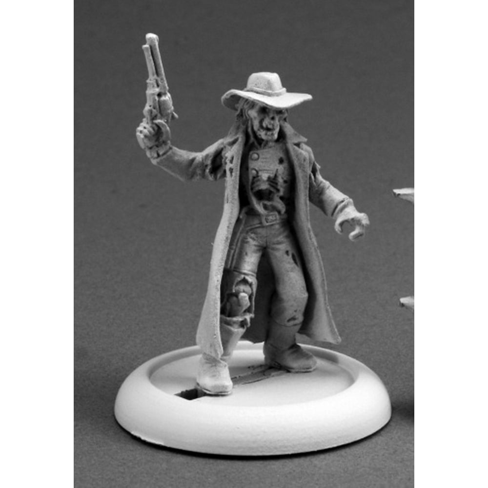 Reaper Miniatures Undead Outlaw #59017 Savage Worlds Unpainted RPG Mini ...