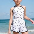 dmqupv 2 Piece Bathing Suits for Girls Two Piece Swimsuits Color Block ...