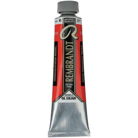 Rembrandt Oil Colour Paint 40ml Series 3-Permanent Red Medium-ROCP40S3 ...
