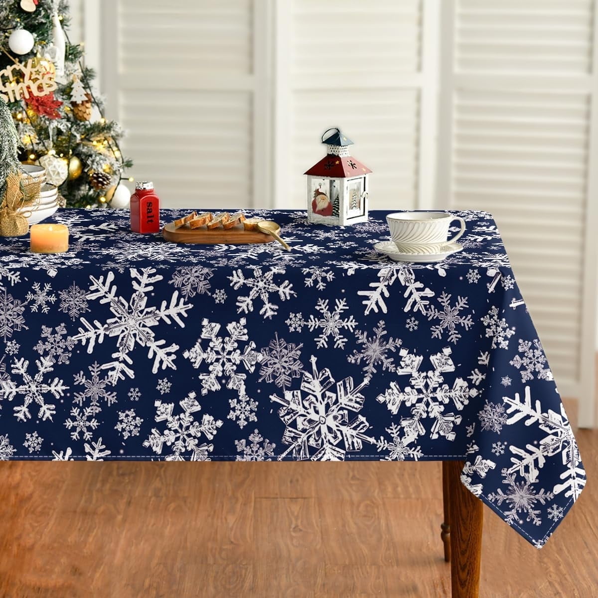 Click here for Krpz Christmas Tablecloth 60×120 Inch Rectangular... prices