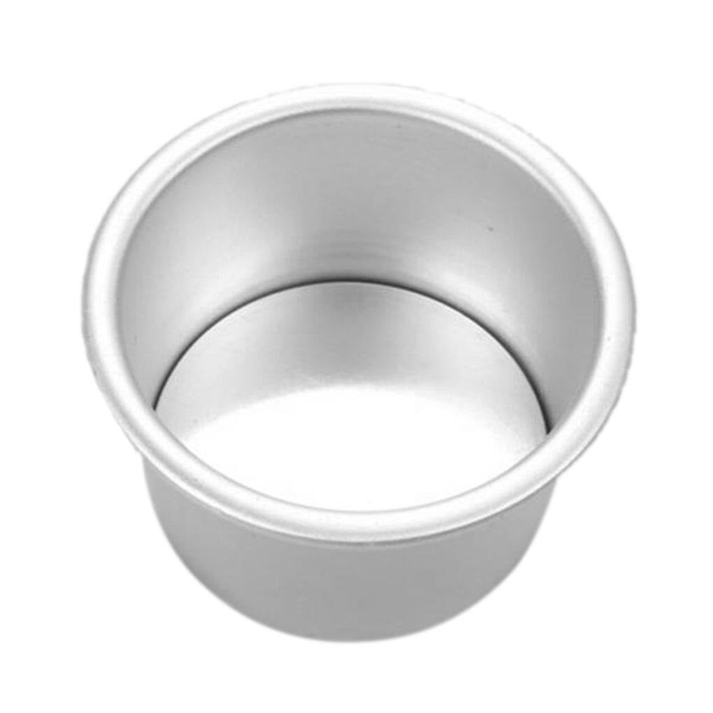 Hot\! 1PC 2/4/6/10 Inch Baking Cake Mold Round Cake Pan Aluminum Alloy ...