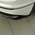 Gloss Black-Car Rear Bumper for VW Tiguan, Side Splitters, Flaps, ABS ...