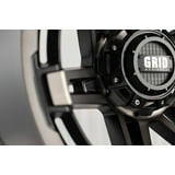 Grid Custom Wheel for 20x10 Inch Matte Black with Double Dark Tint ...