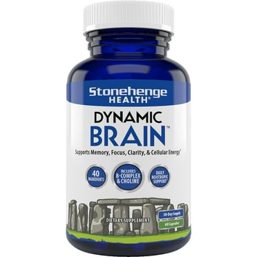 Stonehenge Health Dynamic Brain Supplement – New formula with BacoMind ...