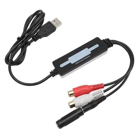 Sound USB 2.0 Sound Capture Adapter 3.5mm Input Sound Capture Card For ...