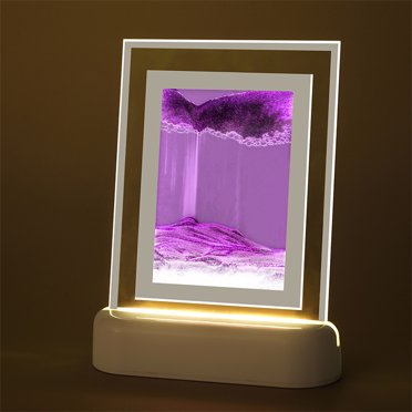 3D Sand Art Liquid Motion, Kinetic Art Quicksand Painting with Led ...