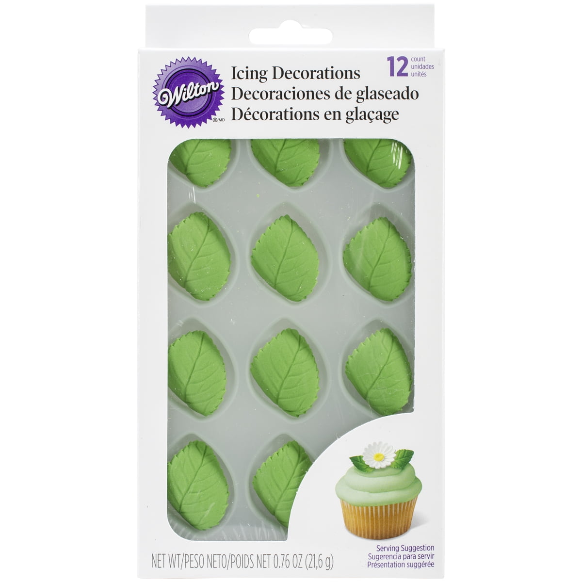 Icing Decorations 12/Pkg-Leaves | Walmart Canada