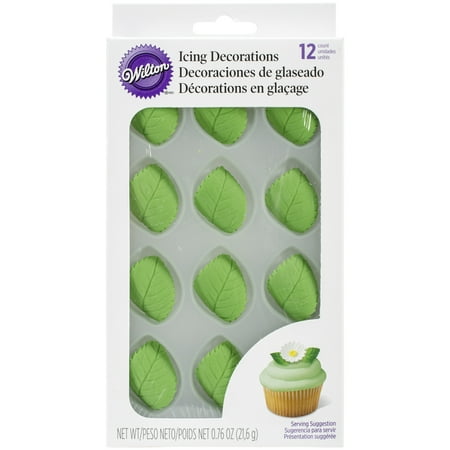 Icing Decorations 12/Pkg-Leaves | Walmart Canada