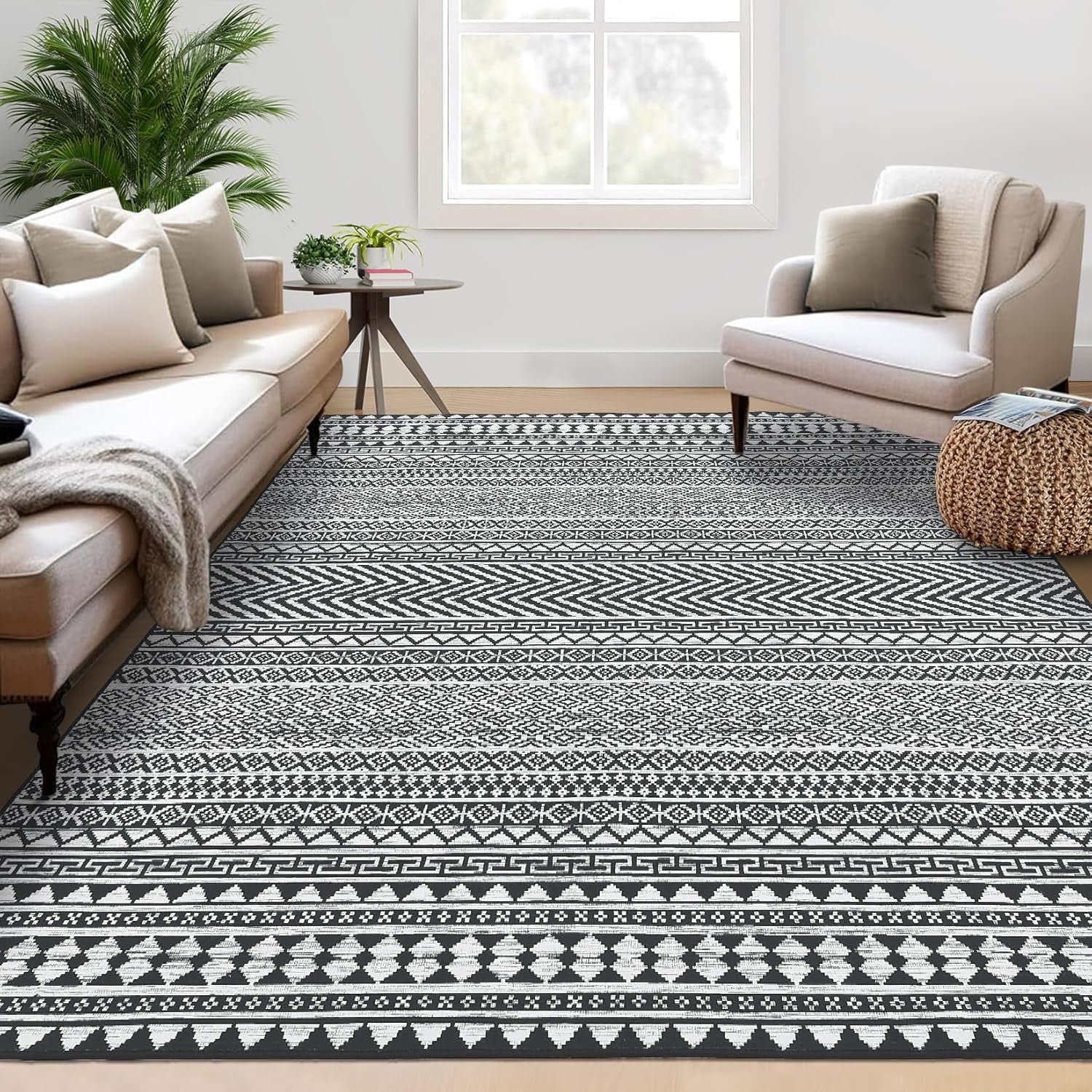 Click here for Twister. Ck Washable 8 X 10 Vintage Striped Area R... prices