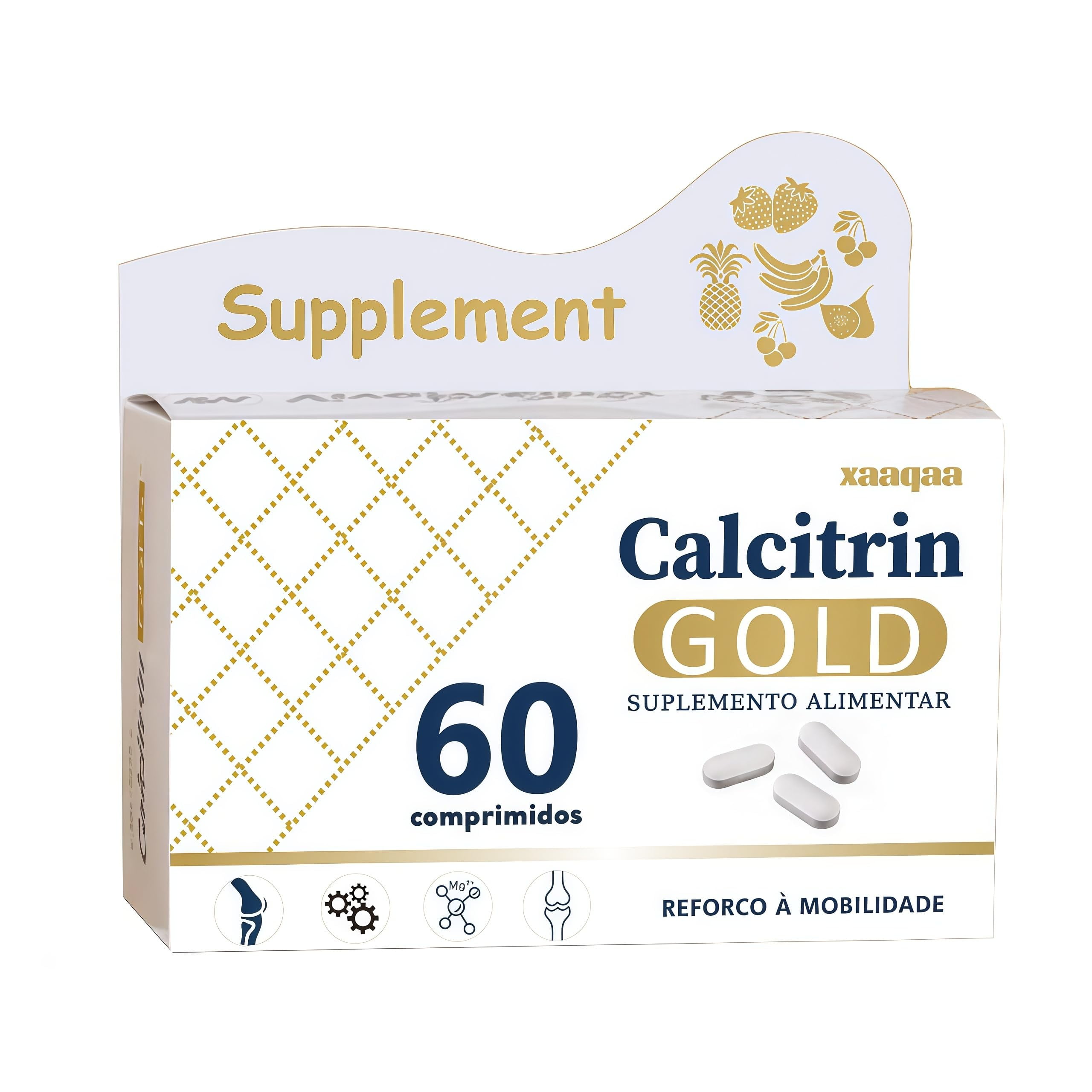 Suplemento dietético Calcitrin Gold Mobility 60 comprimidos | Bodega ...