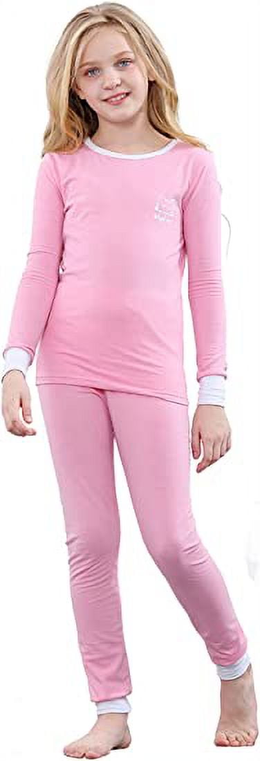 MyFav Big Girls Cute Cartoon Pajama Set Casual Comfy Loungewear ...