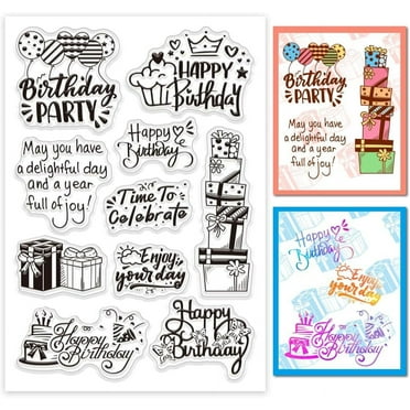 Custom Summer Theme PVC Plastic Clear Stamps for DIY Scrapbooking Photo Album Decorative Cards ...