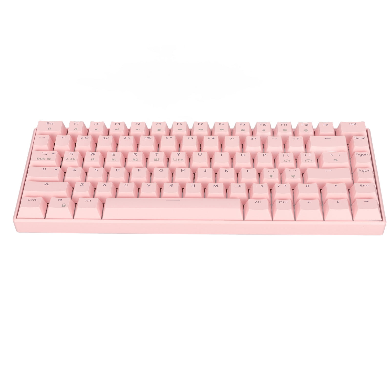 Pink Ergonomic Keyboard