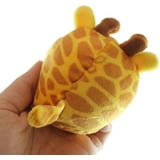 Set of 2 - Giraffe and Sloth - Cute Ball Plush Stuffed Animals ...
