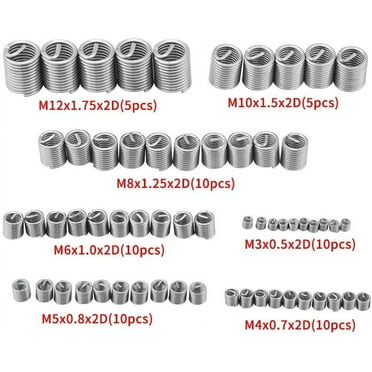 JilgTeok 30X Metric Thread Repair Insert Kit M5 M6 M8 Car Pro Coil Tool for Office,Home ...