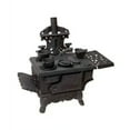 "Traditional 12"" Miniature Replica Toy Cast Iron Wood Cook Stove with ...