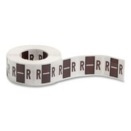 Smead BCCRN Bar-Style Color-Coded Numeric Label, 0-9, Label Roll ...