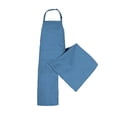 2Pcs Pottery Aprons Split Leg Adjustable Ceramics Apron With 3 Pockets ...