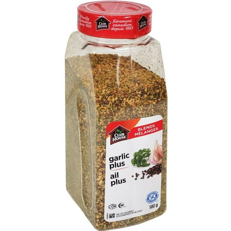 Club House Garlic Plus Seasoning, 580 Gram Pack of 12 | Walmart Canada