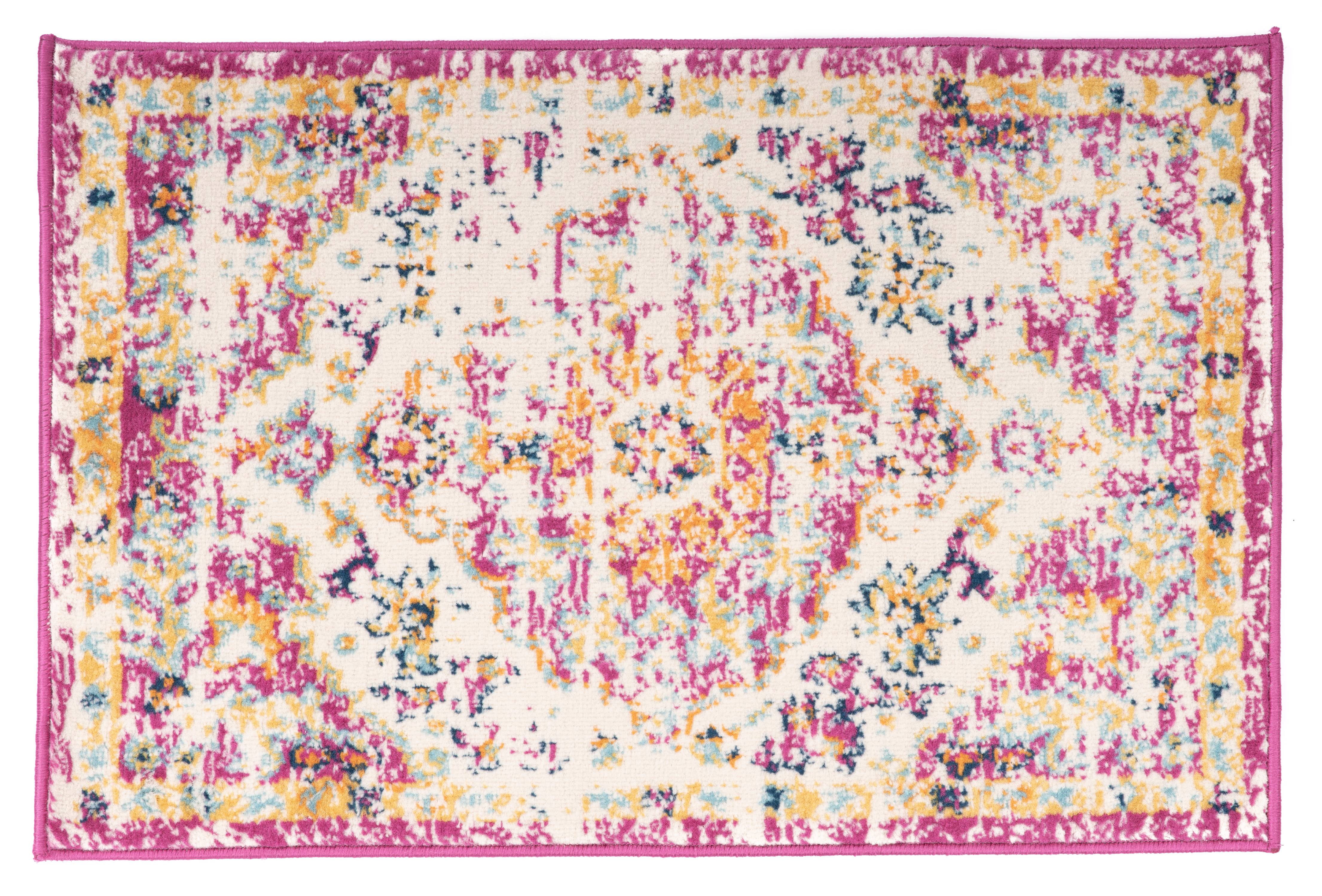 Vintage Traditional Bohemian Rug 2' x 3' Pink - Walmart.com