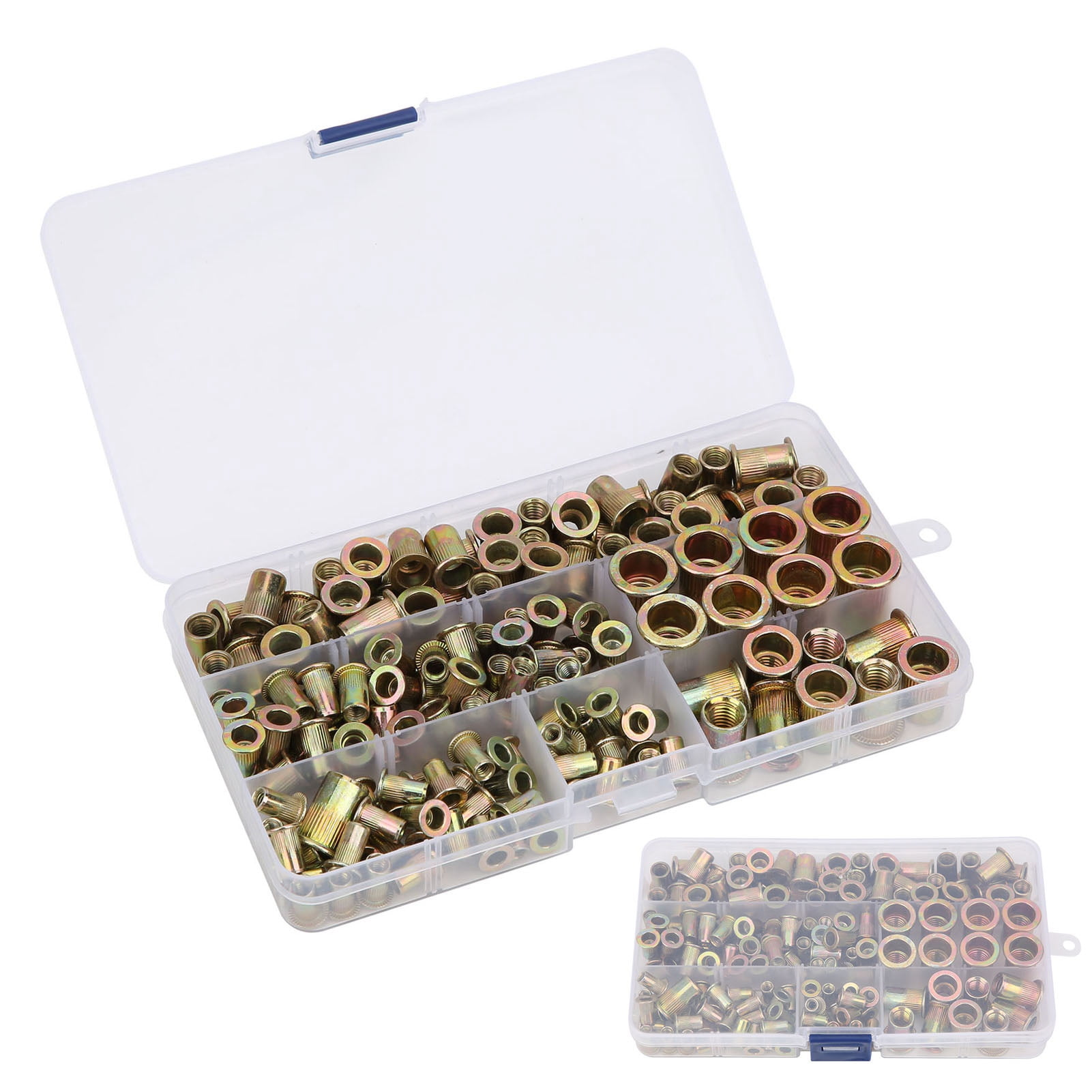 Tuerca remachable roscada galvanizada, 150 piezas/caja Tuerca roscada ...