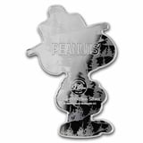 Peanuts® Colorized Snoopy Beagle Scout Leader Shaped 1 oz Silver ...