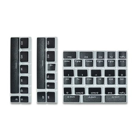 Farfi 46 Keys Key Caps FOS Step Universal Ergonomic Wear Resistant ...