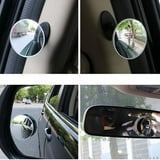 HD 360 Degree Wide Angle Adjustable Car Rear View Convex Mirror Auto ...